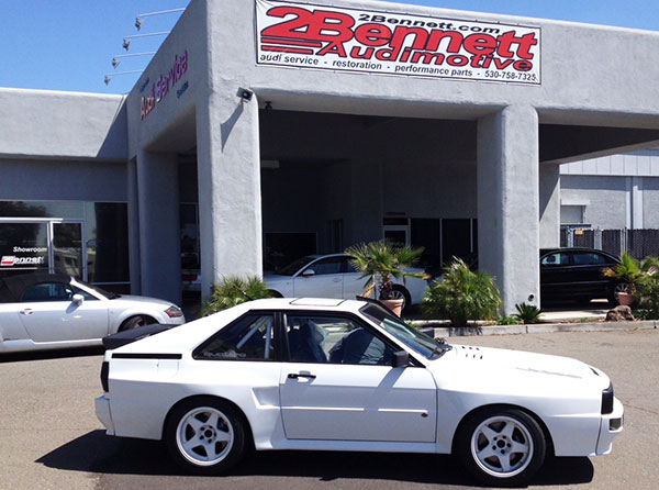 '85 Original Quattro 2B S1 Short Wheel Base Conversion - 2Bennett ...