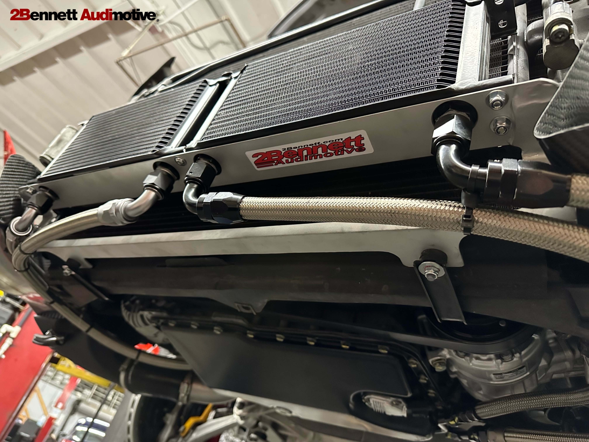 C5 RS6 Integrated Oil Cooler System - 2Bennett Audimotive